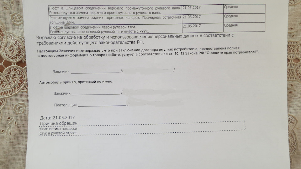 Ремонт рулевого управления. — Toyota Land Cruiser Prado 150-series, 3 л ...