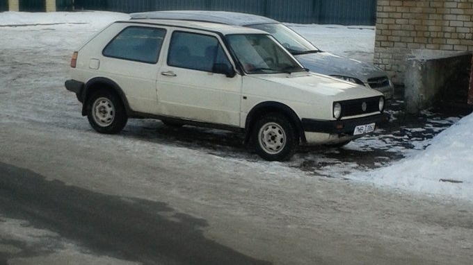 Volkswagen Golf Mk2 1.8 бензиновый 1987 | 2 [Rabbit] на DRIVE2