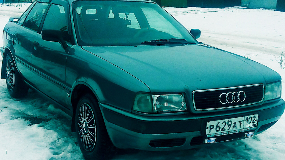 про лошадок — Audi 80 B4 2 л 1992 года наблюдение Drive2