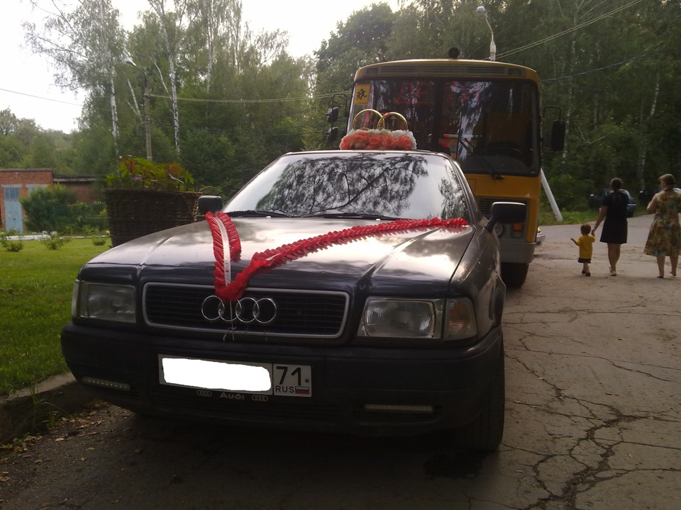 Какой она была — Audi 80 B4 2 л 1992 года фотография Drive2