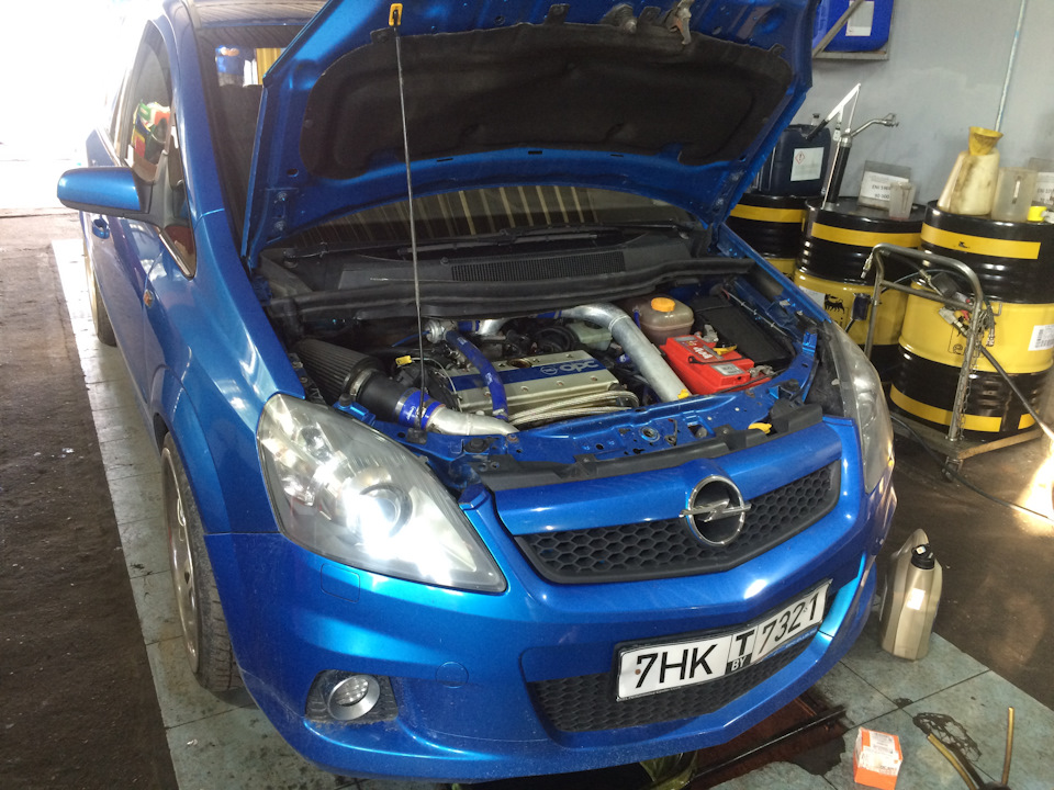 Замена масла — Opel Zafira OPC B, 2 л, 2008 года | плановое ТО | DRIVE2