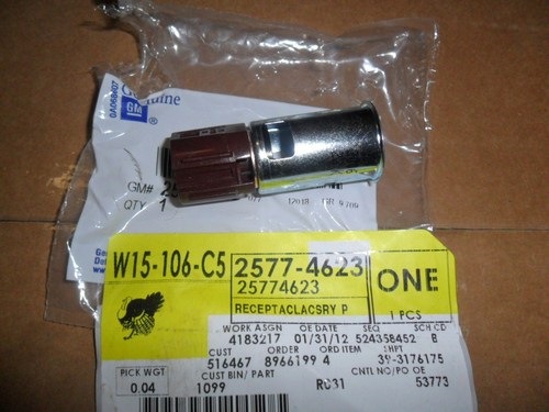 25774623 Гнездо прикуривателя / Chevrolet Corvette, Malibu Cadillac CTS ...