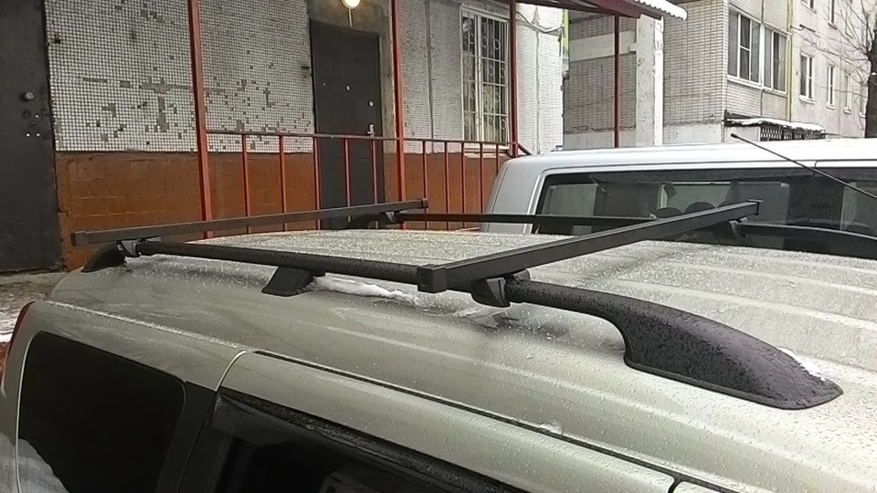 Багажник на крышу. — Lada Ларгус, 1,6 л, 2014 года | аксессуары | DRIVE2