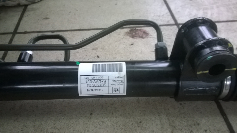 13337675 Рейка рулевая CHEVROLET Cruze В СБОРЕ С ТЯГАМИ GM | Запчасти ...