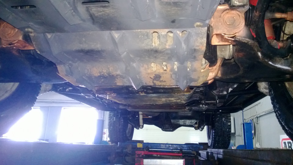 Усиленная защита — Mitsubishi Pajero Sport (2G), 3,2 л, 2008 года ...