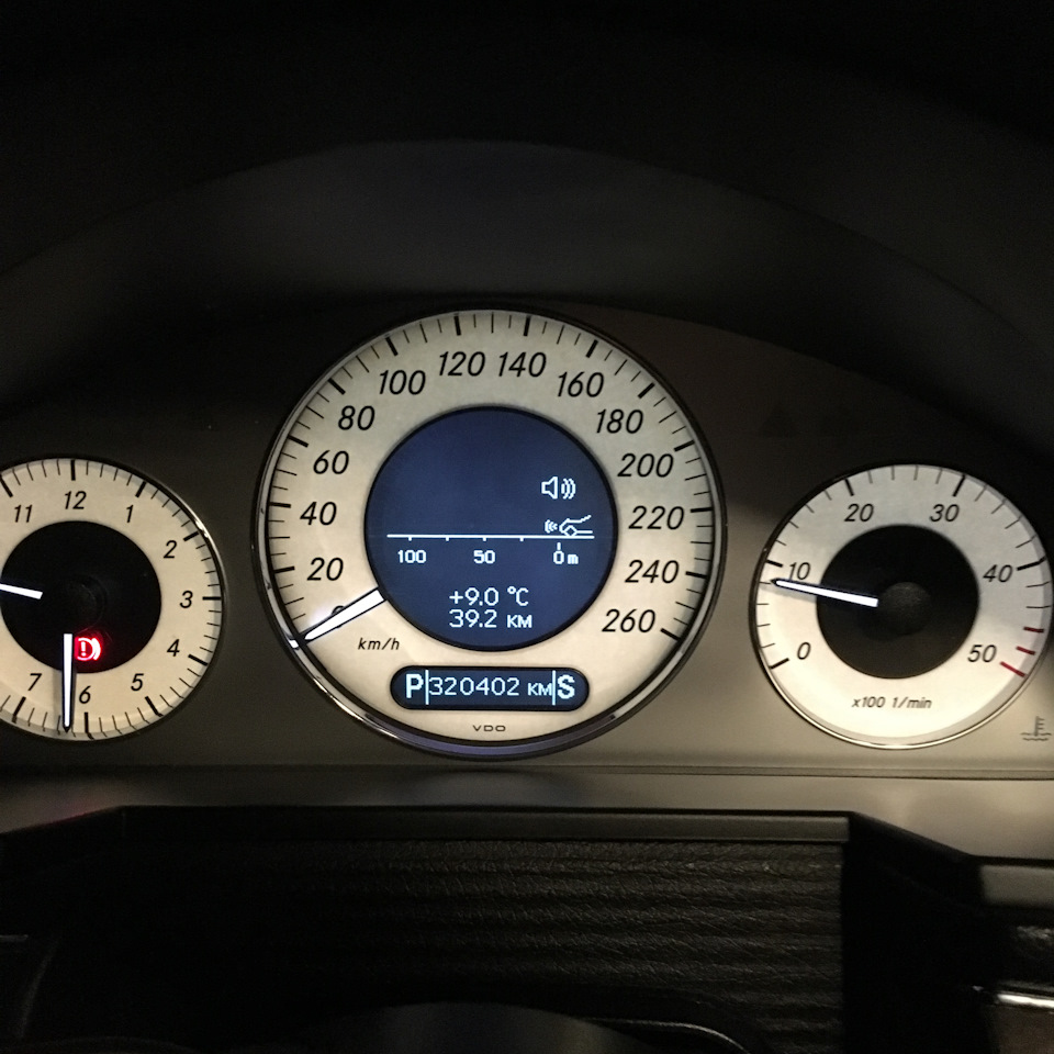 Дистроник или опция 219 — Mercedes-Benz E-Class (W211), 2,2 л, 2007 ...