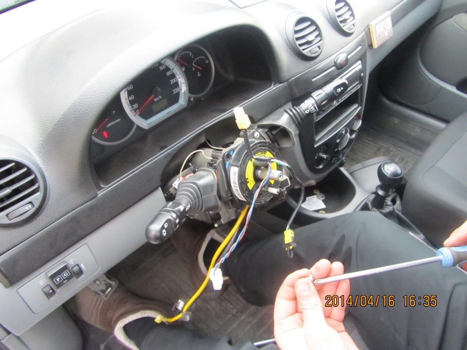 Пульт Ремокон под ALPINE 9882 — Chevrolet Lacetti SW, 1,8 л, 2008 года ...