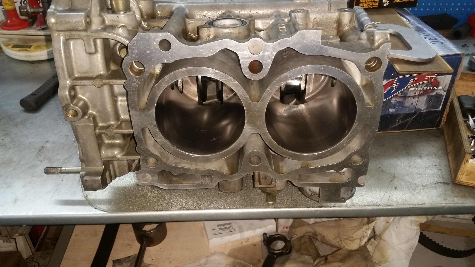 Собираем мотор — Subaru Impreza WRX STI (GC), 2 л, 1998 года | визит на ...