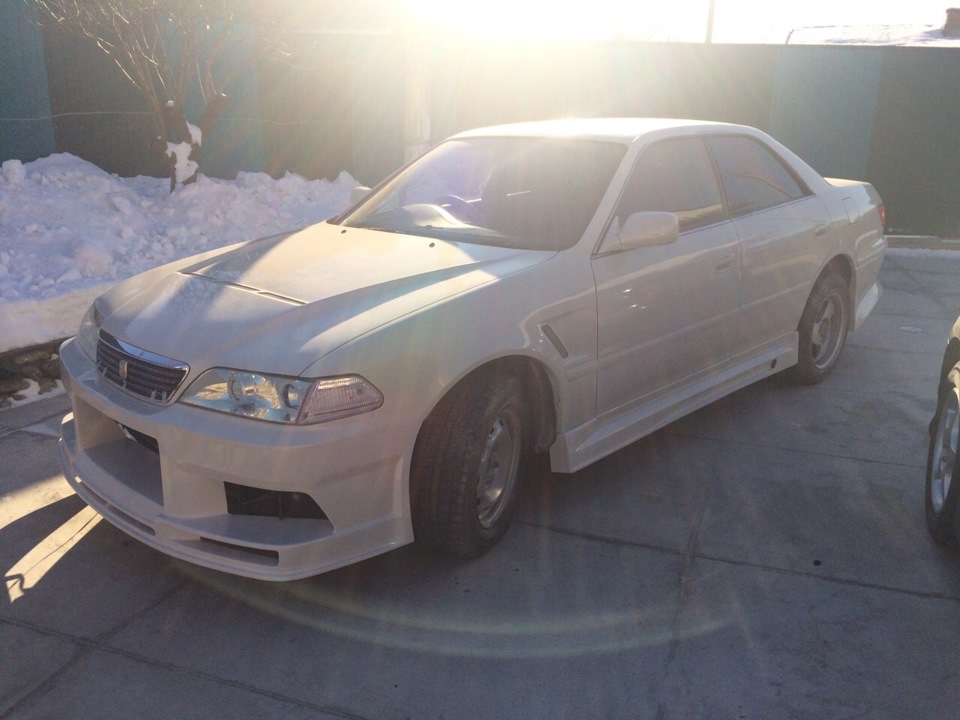 Первые фото готового варианта. — Toyota Mark II (100), 2,5 л, 1998 года ...