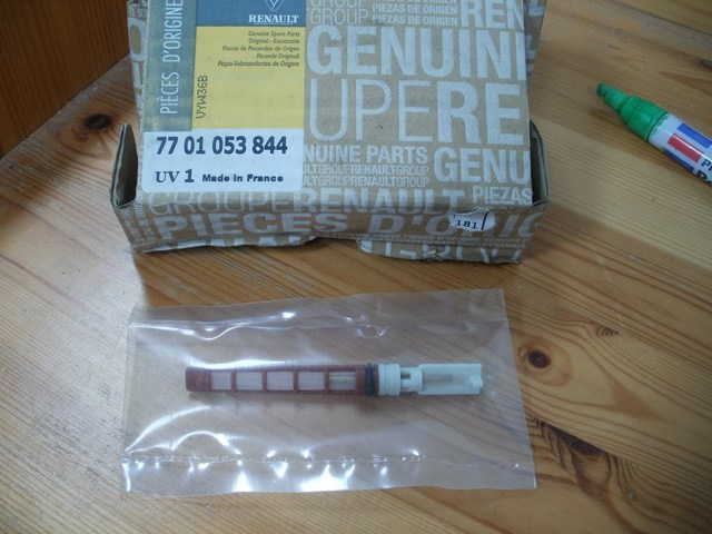 7701053844 Направляющая трубка кондиционера RENAULT | Запчасти на DRIVE2