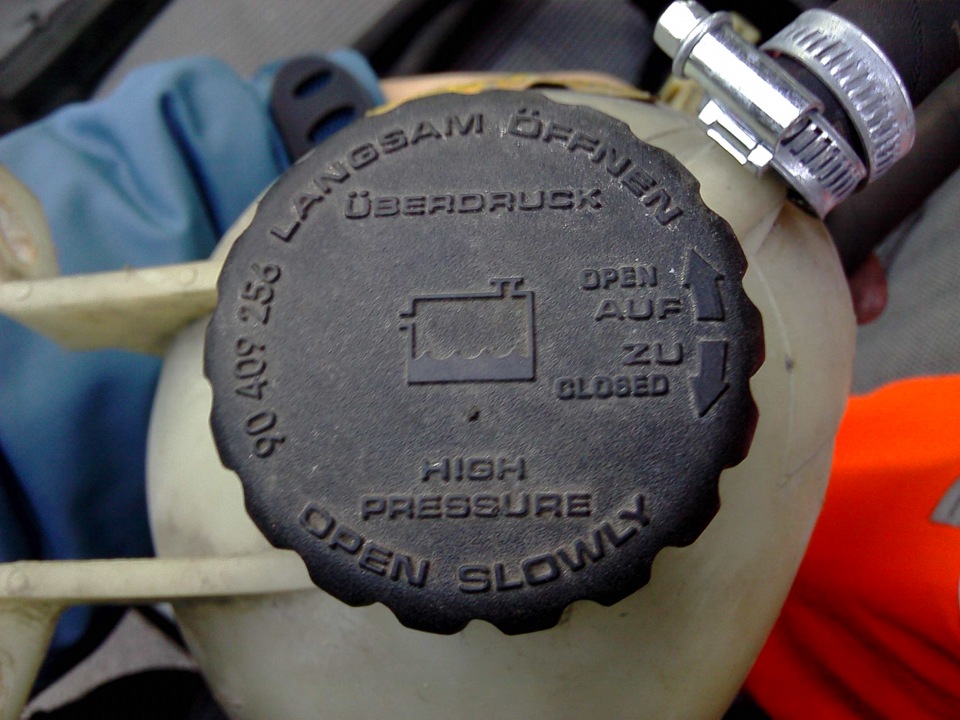 Система охлаждения европейского типа. — Toyota Town Ace (2G), 2 л, 1991 ...