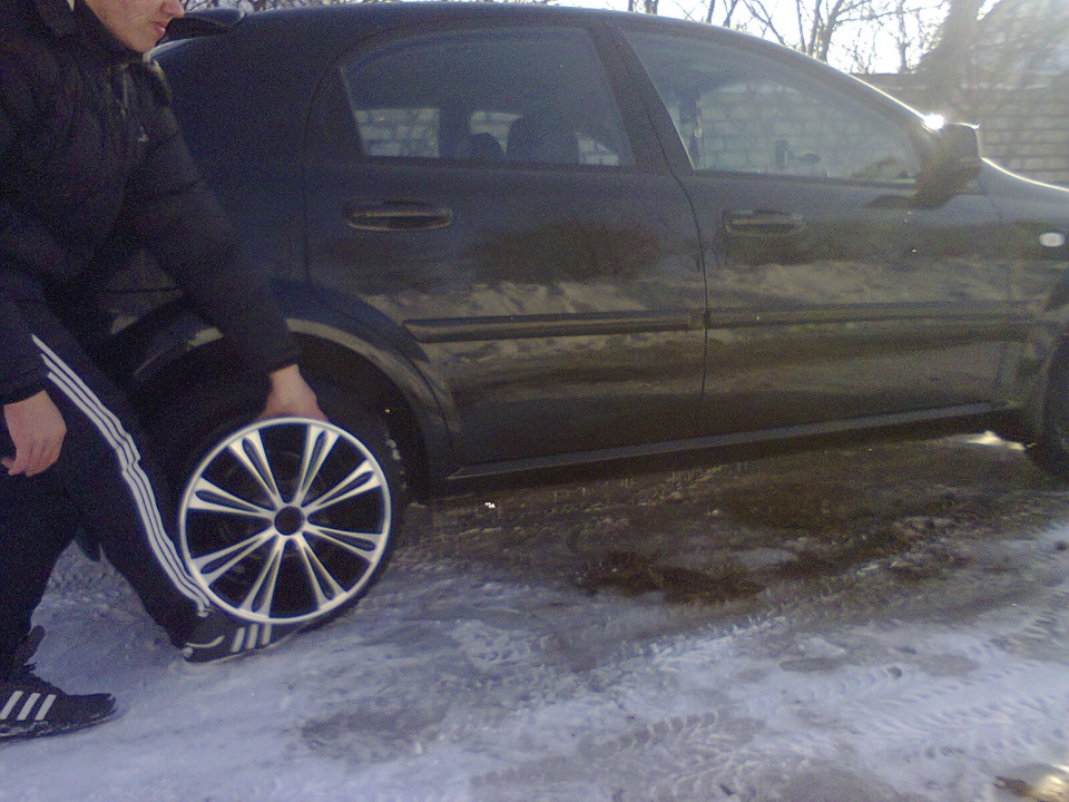 Покупка дисков на лето — Chevrolet Lacetti 5D, 1,6 л, 2012 года ...