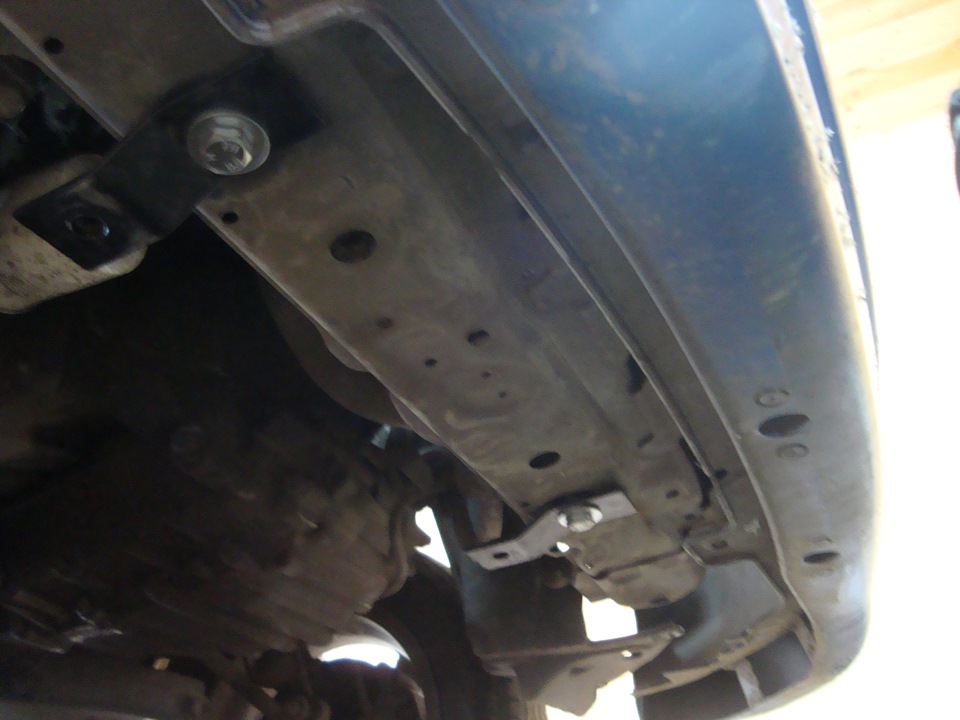 Установка защиты Шериф. — Honda Fit (1G), 1,5 л, 2003 года | своими ...