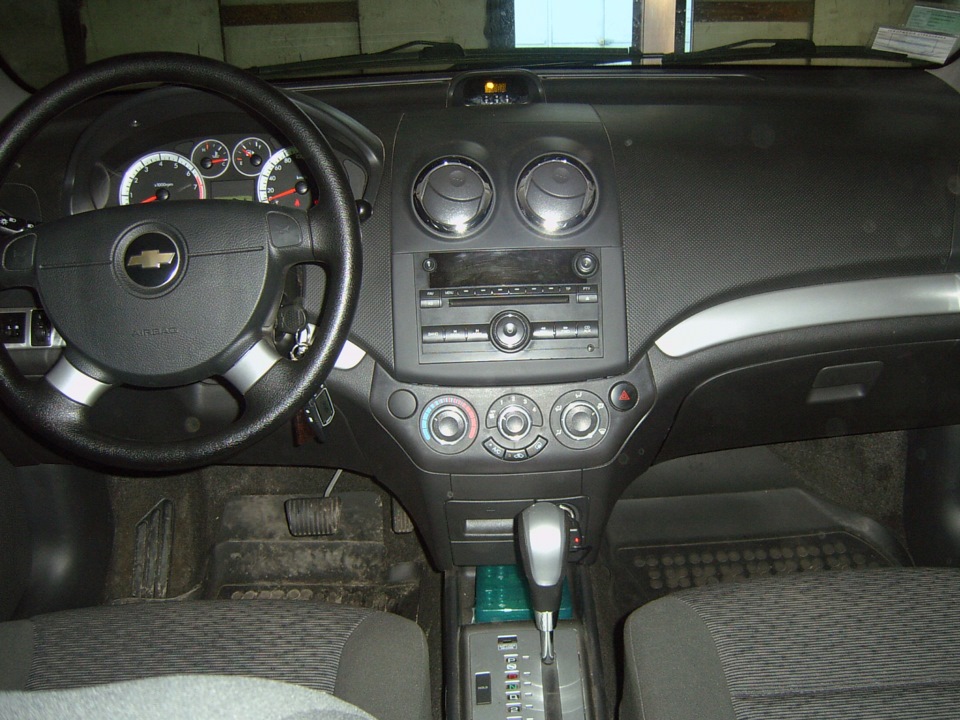 штатная магнитола-красота требует жертв — Chevrolet Aveo Sedan (1G), 1 ...