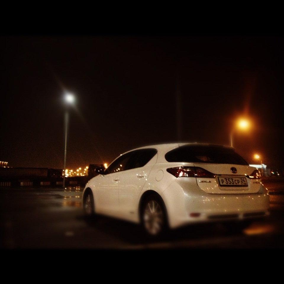 KRSK CiTy — Lexus CT 200h, 1,8 л, 2011 года | фотография | DRIVE2