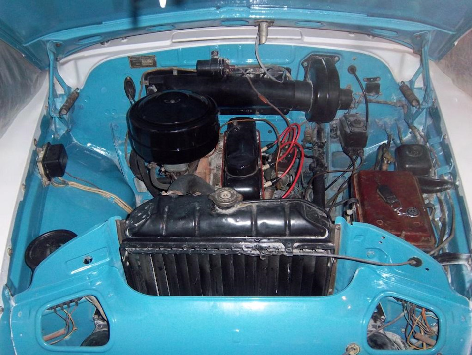 финальные штрихи или воздушный фильтр… — ГАЗ 21, 2,4 л, 1961 года ...