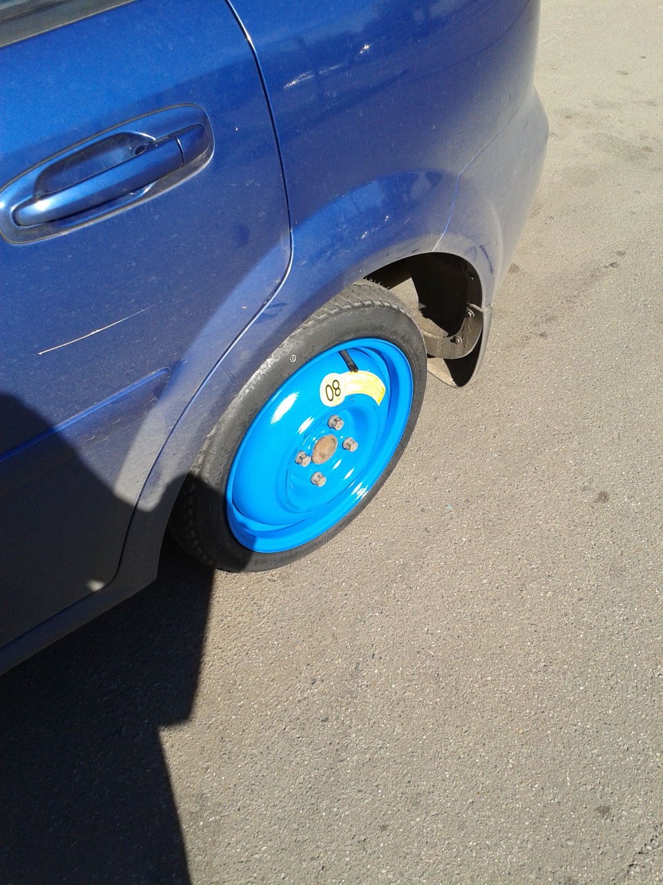 Боковина Kumho Ecsta KH31 крайне хромает — Chevrolet Lacetti 5D, 1,6 л ...