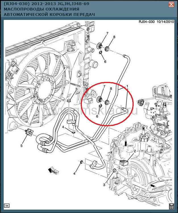 Замена жидкости в hydra matic 6T30 — Chevrolet Aveo 5-door (2G), 1,6 л ...