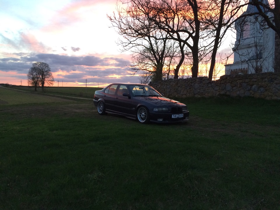 Немного вечернего кайфа…))) — BMW 3 series (E36), 3 л, 1997 года ...