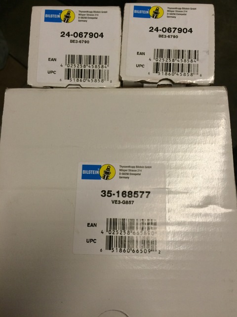 24067904 Спортивный амортизатор задний с укороченным / удлиненным ...