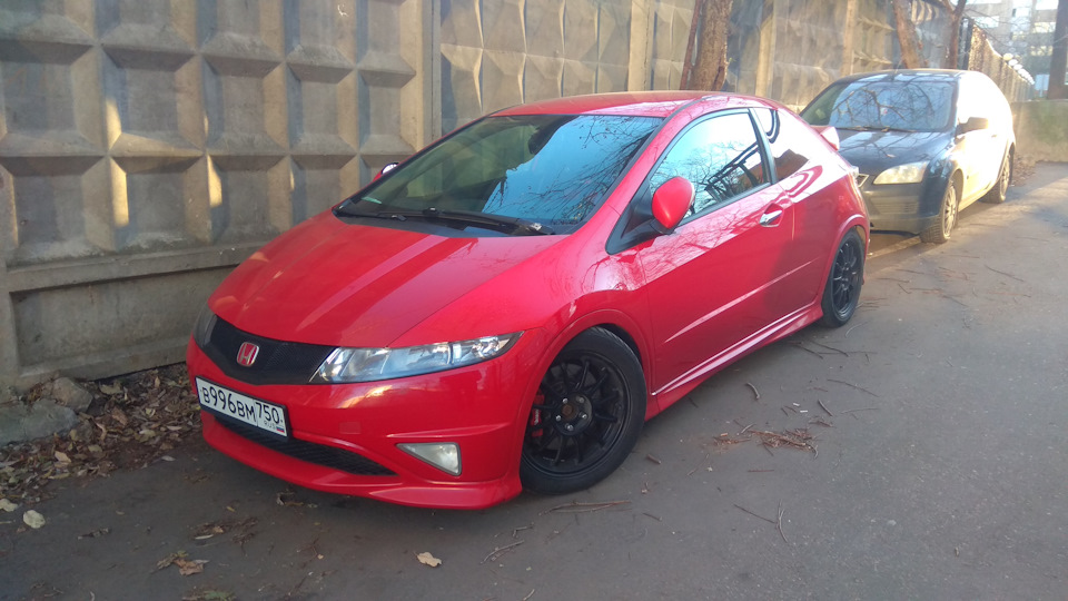 Winter is coming — Honda Civic Type R (3G), 2 л, 2007 года | наблюдение ...