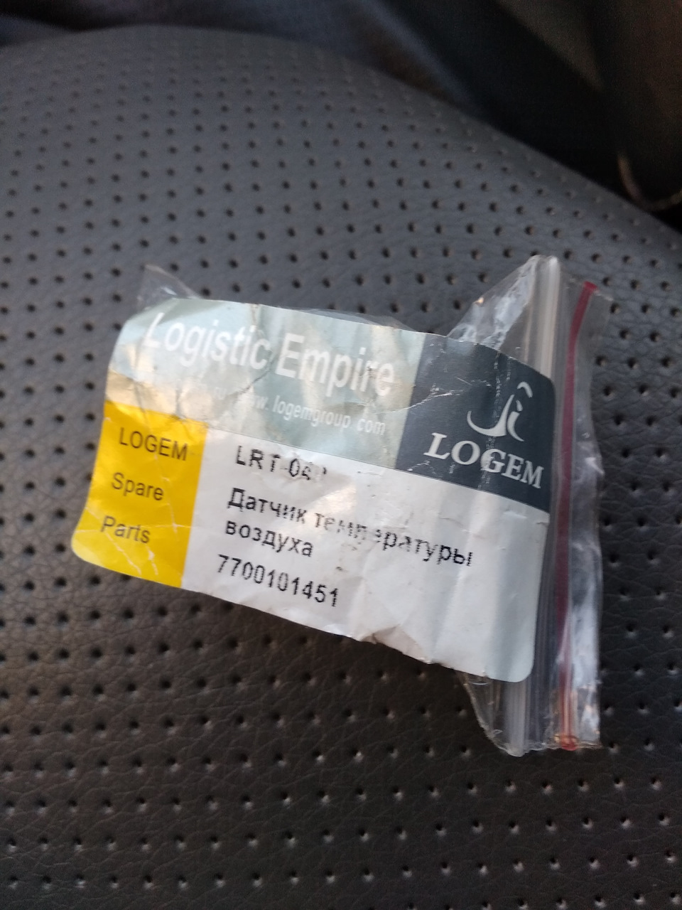 7700101451 Датчик температуры впускн.возд RENAULT | Запчасти на DRIVE2
