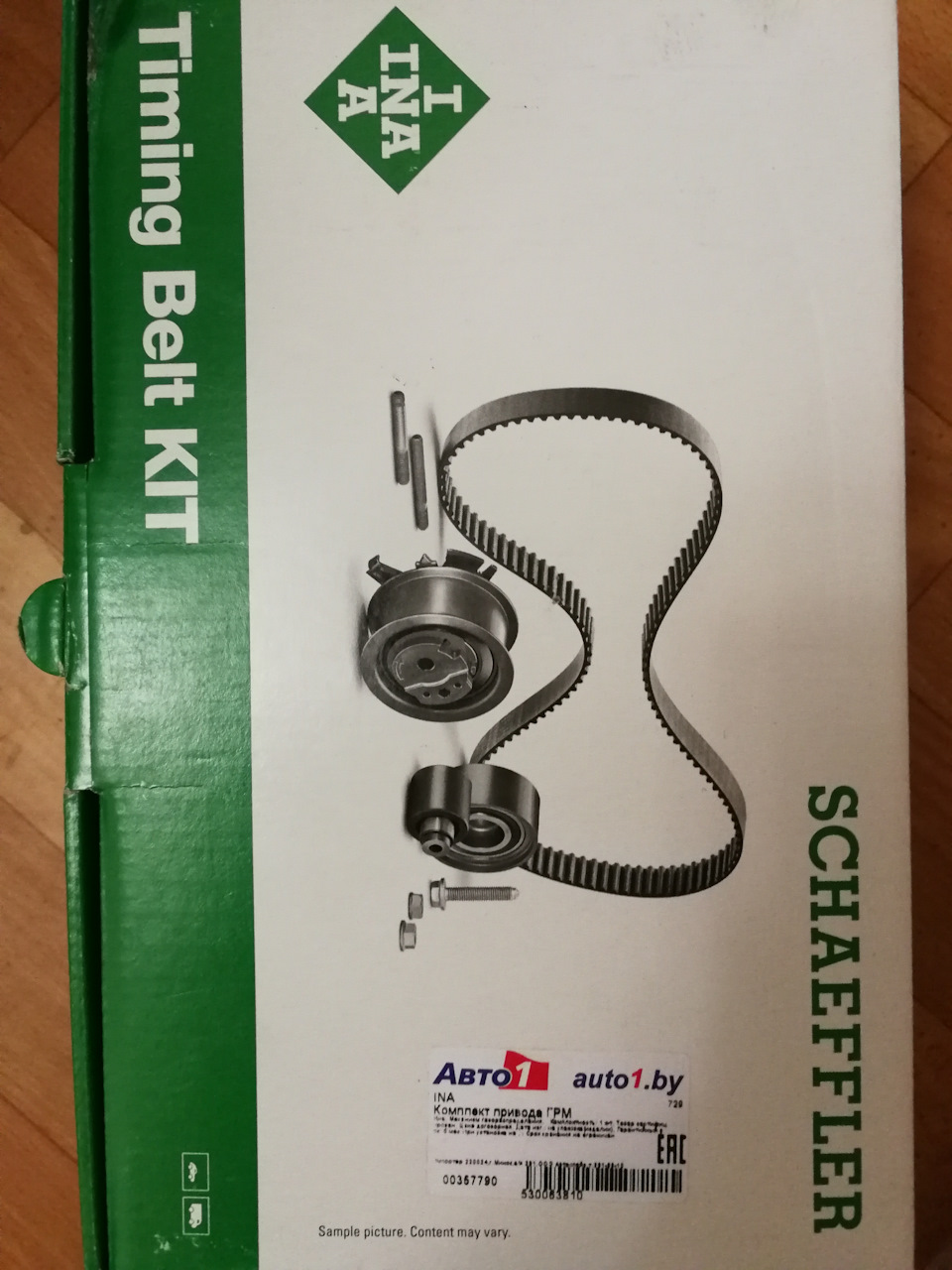 Замена комплекта ГРМ INA — Renault Grand Scenic II, 2 л, 2008 года ...