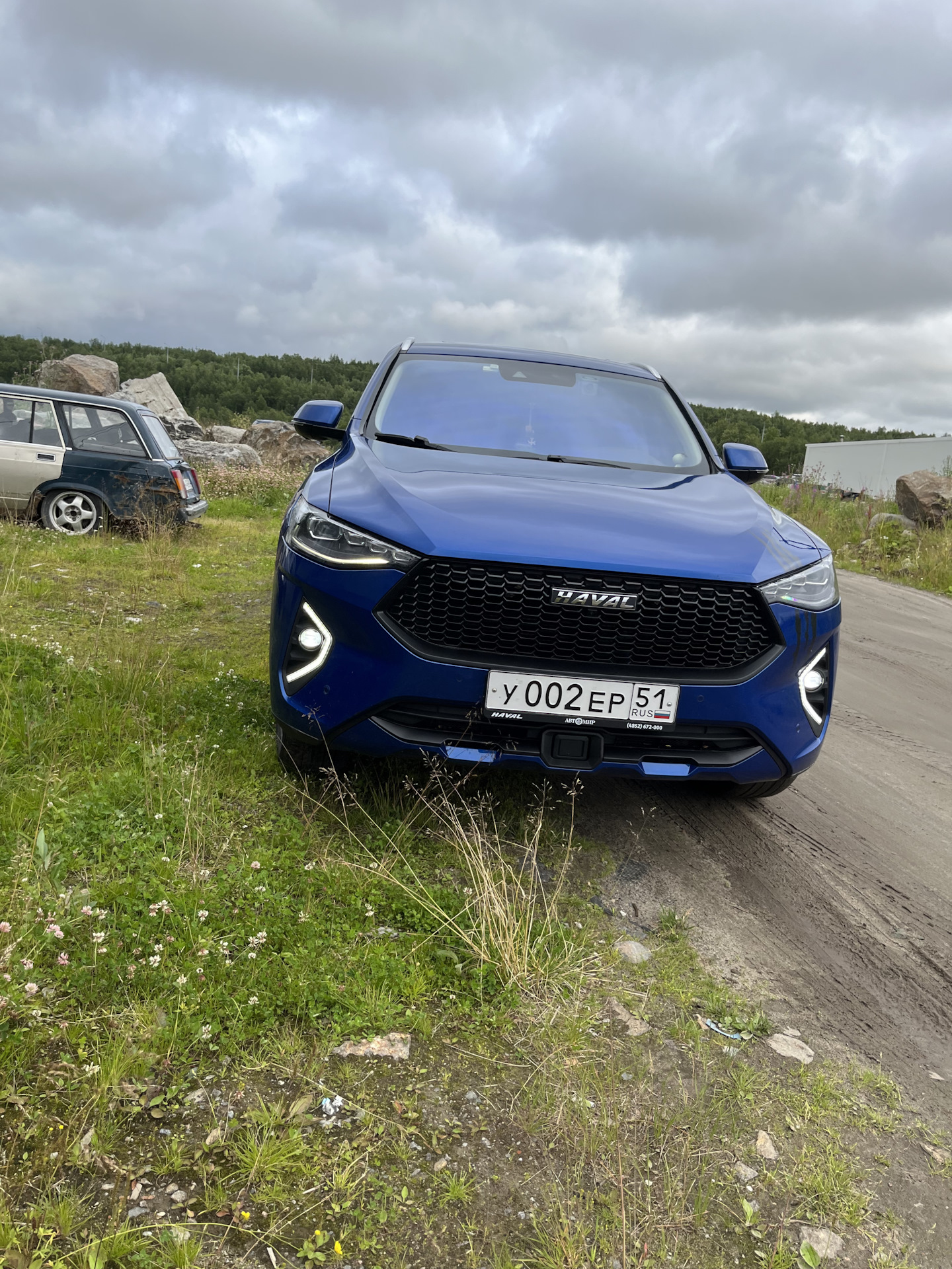 Уходим в чёрное — Haval F7x, 2 л, 2021 года | тюнинг | DRIVE2