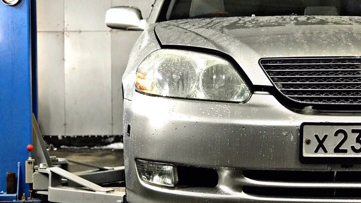 Toyota Mark II (110) 2.0 бензиновый 2002 | Gx 110 + 1гоночгый мотор на ...