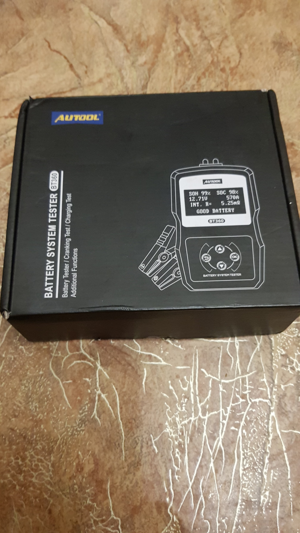 Тестер АКБ AUTOOL BT360 — DRIVE2