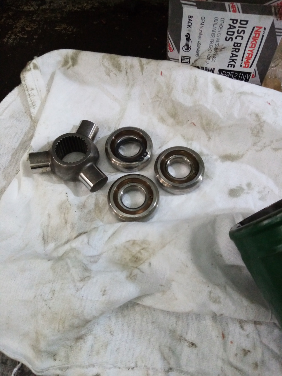 4605A998 Колодки тормозные RR OUTLANDER III 12- Mitsubishi | Запчасти ...