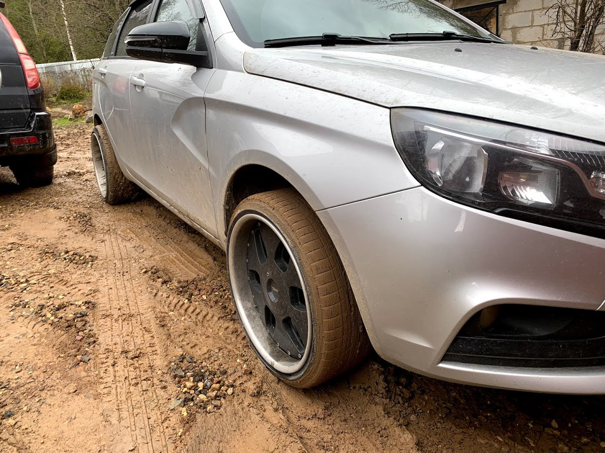 Японские полочки R18 (Новые колесики) 12.5.1 — Lada Vesta SW (1G), 1,6 л, 2019 года | колёсные ...