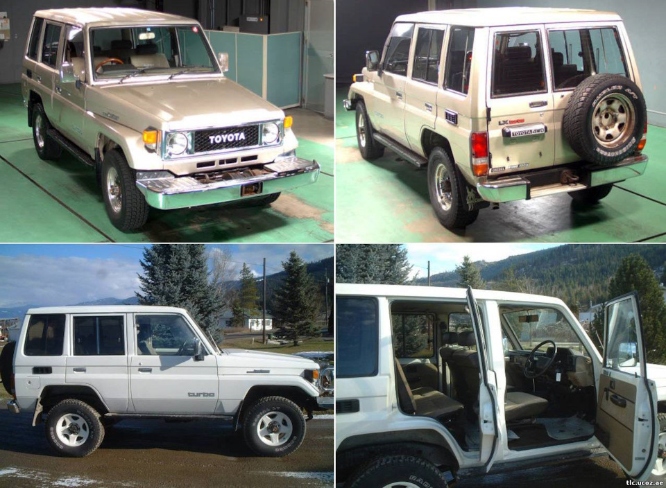 Редкие модели ТЛК П 70-к — Toyota Land Cruiser Prado 70-series, 2,4 л ...