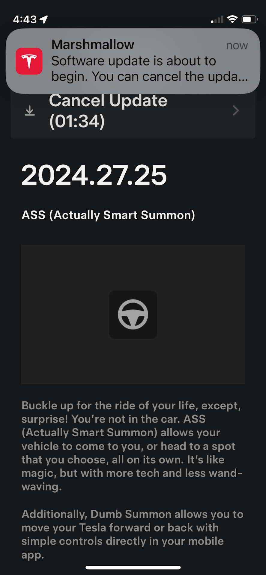 ASS — Actually Smart Summon — Tesla Model Y, 2022 года | наблюдение ...