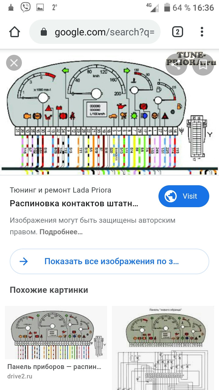 Приборка приора в ниву. — Lada 4x4 5D, 1,7 л, 2005 года | своими руками ...