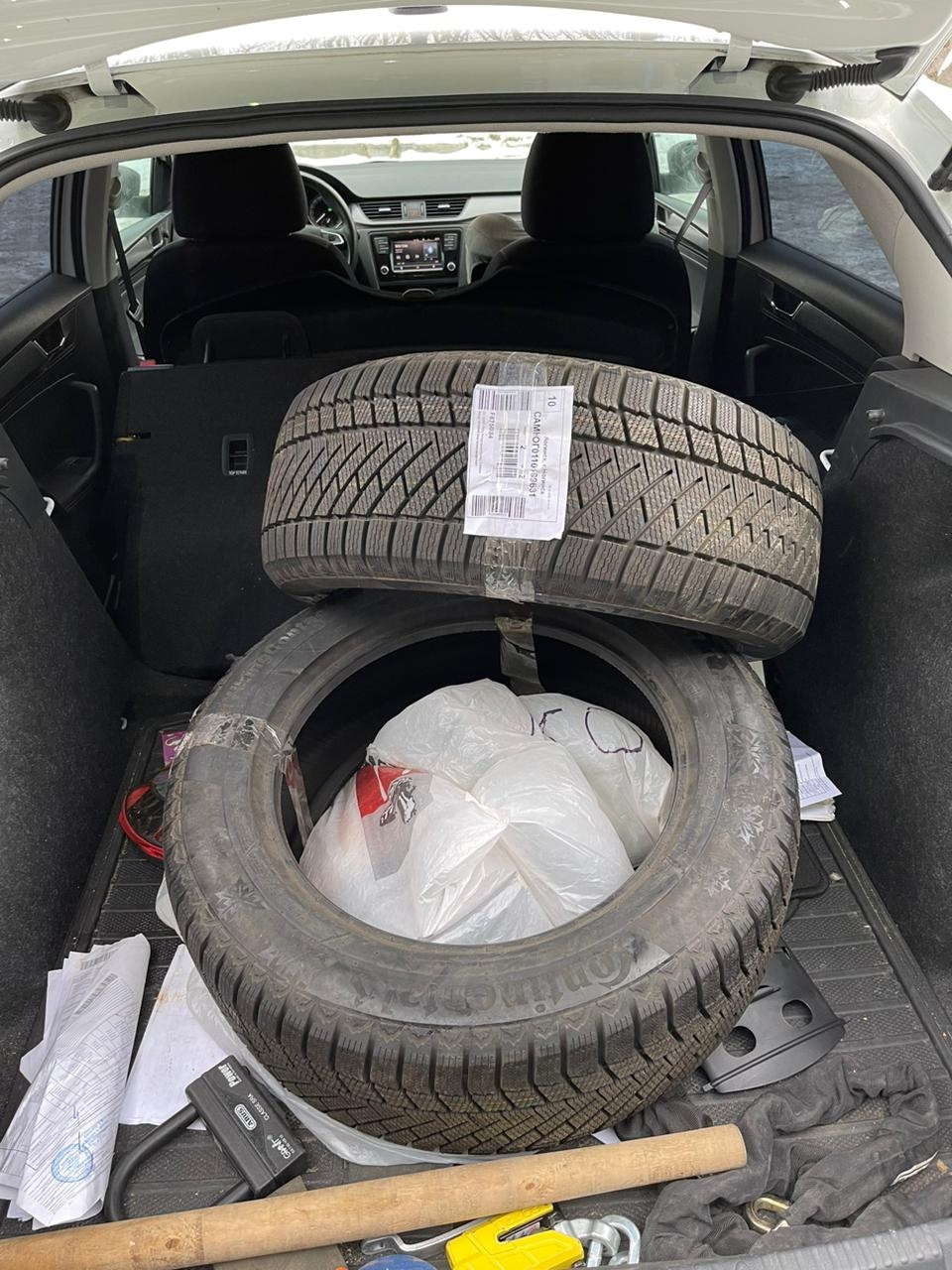 Зимняя резина continental contivikingcontact 6 — Nissan Qashqai (2G), 2 ...