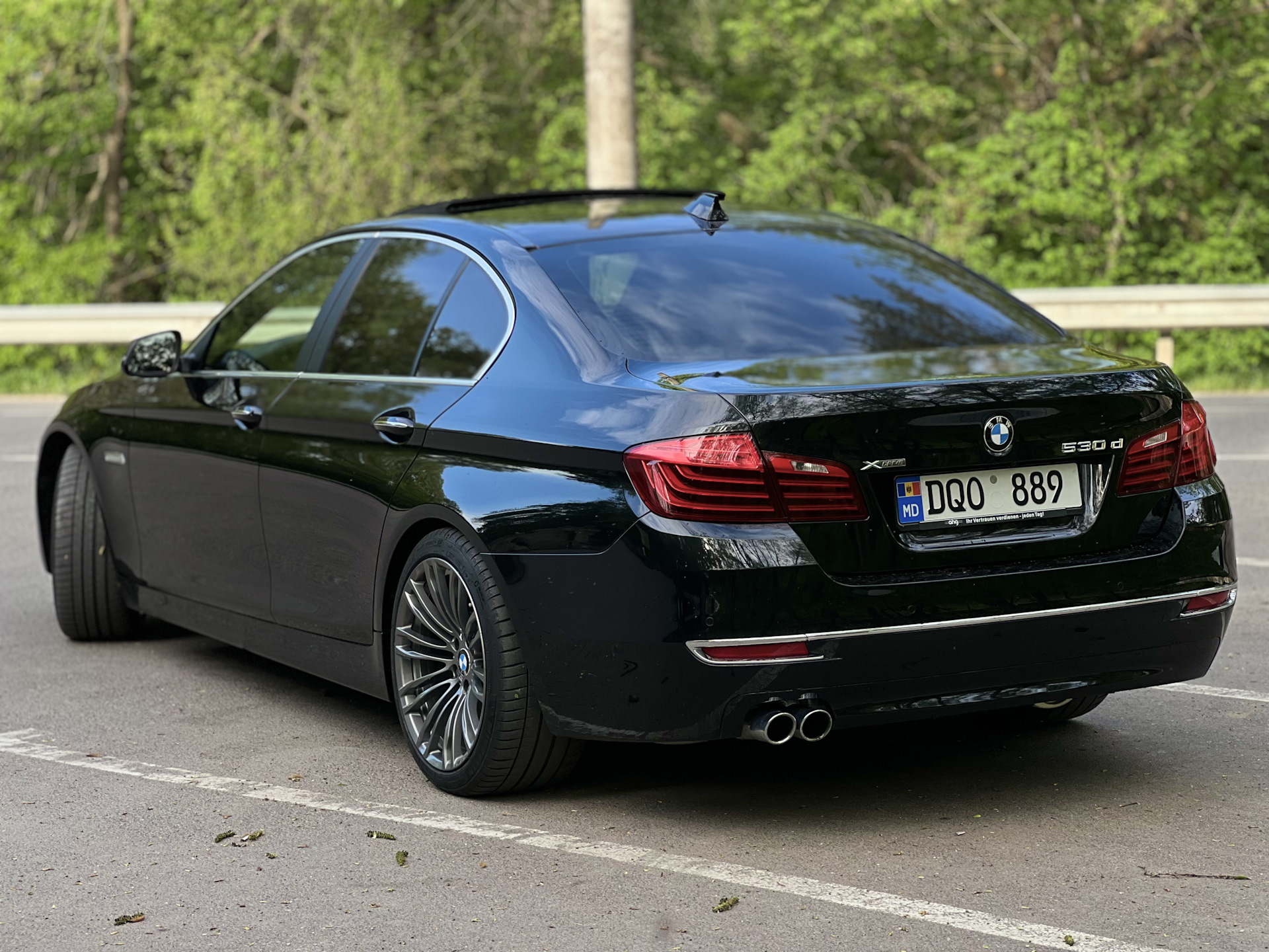 Новые диски style 345M — BMW 5 series (F10), 3 л, 2016 года | колёсные диски | DRIVE2