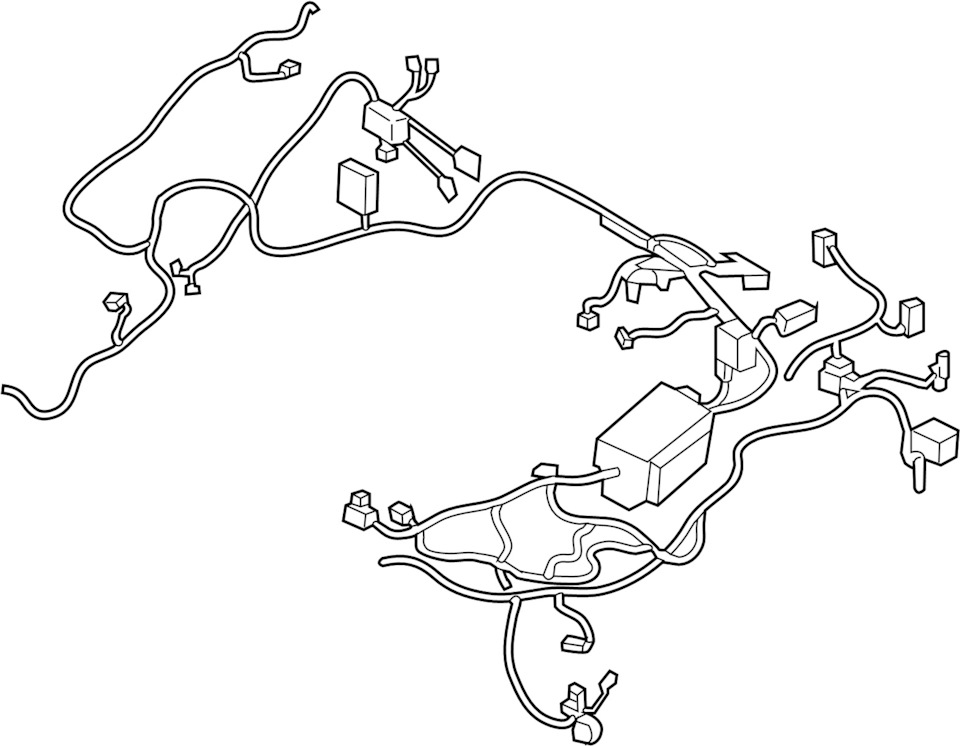 91203A7662 Wiring ASSY-FR. WIRING ASSY-FRT KIA HYUNDAI | Запчасти на DRIVE2