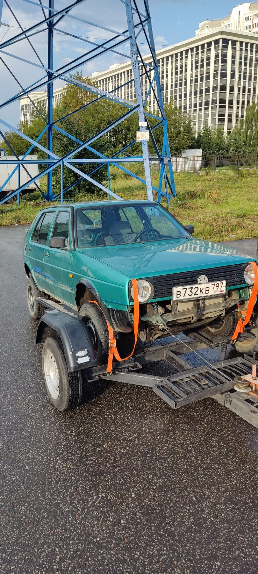 VW Golf County отравился в кузовной ремонт… — Volkswagen Golf Country ...