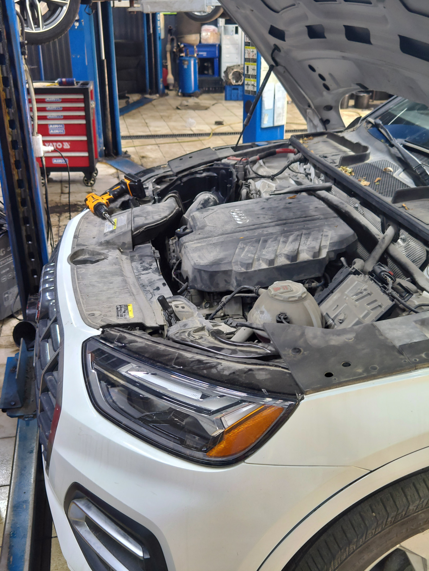 Ремонт DSG P17F900 и ТО 77 000 км — Audi Q5 (2G), 2 л, 2021 года | визит на сервис | DRIVE2