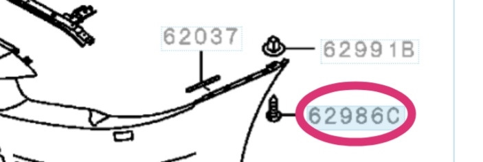 Передний бампер: крепёж. Часть #1 — Mitsubishi Lancer X, 2 л, 2009 года ...