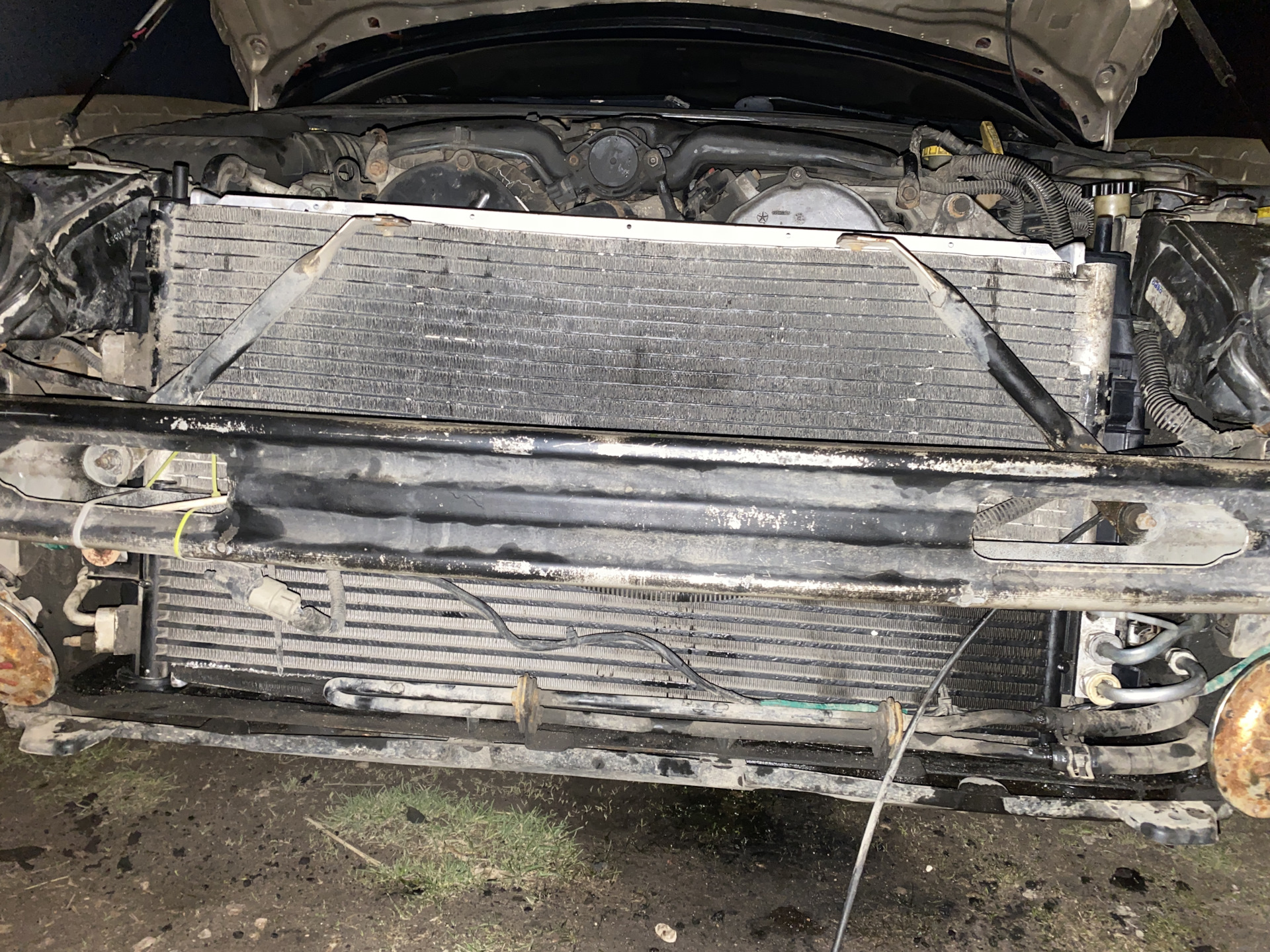 Ревизия ГУР; радиатор АКПП; по мелочи — Chrysler Concorde (2G), 3,2 л ...