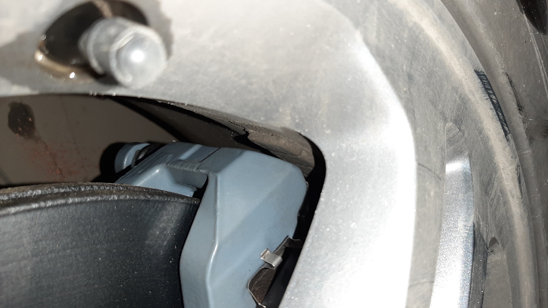 Тормоза 2. Перед от Odyssey. — Honda Civic 4D (8G), 1,8 л, 2006 года ...