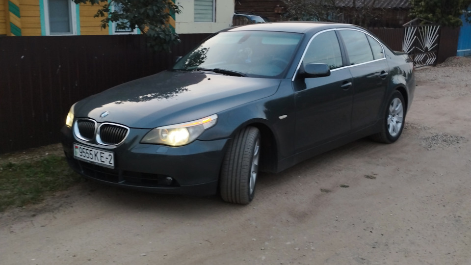 Штатная магнитола БМВ е60 — BMW 5 series (E60), 3 л, 2003 года ...