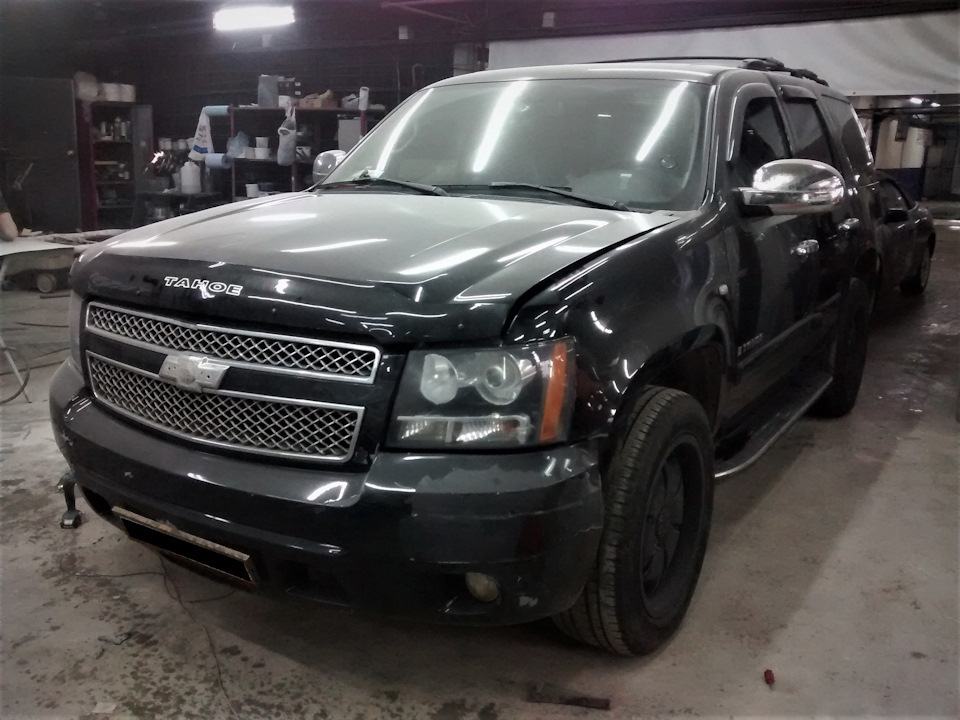 Кузовные работы — Chevrolet Tahoe (GMT900), 5,3 л, 2008 года | кузовной ремонт | DRIVE2