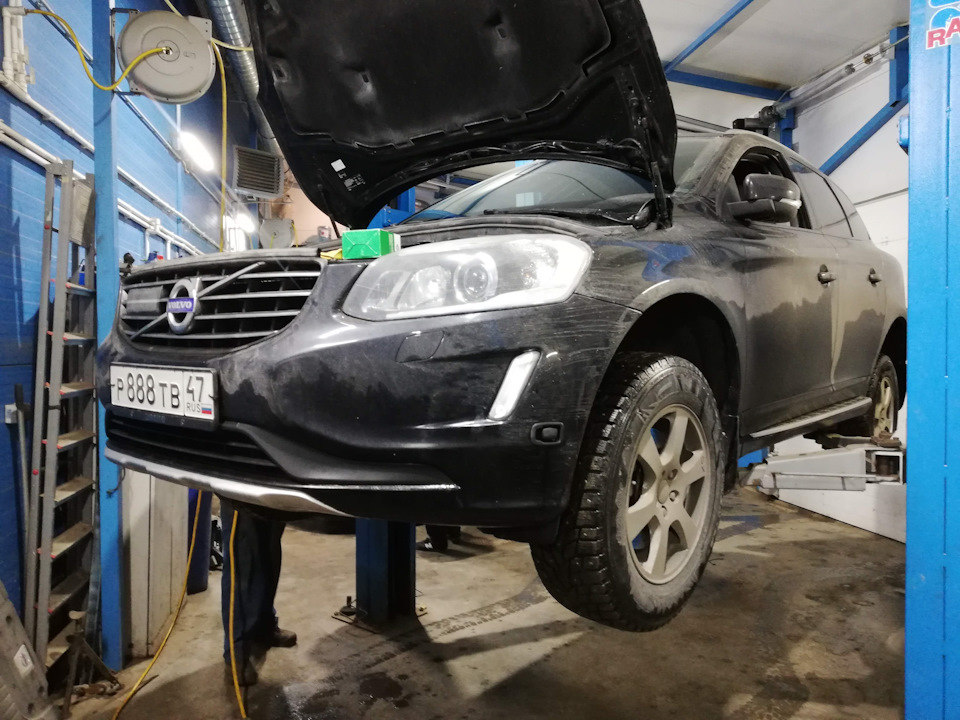 Замена свечей накала и обгонной муфты. — Volvo XC60 (1G), 2,4 л, 2014 ...