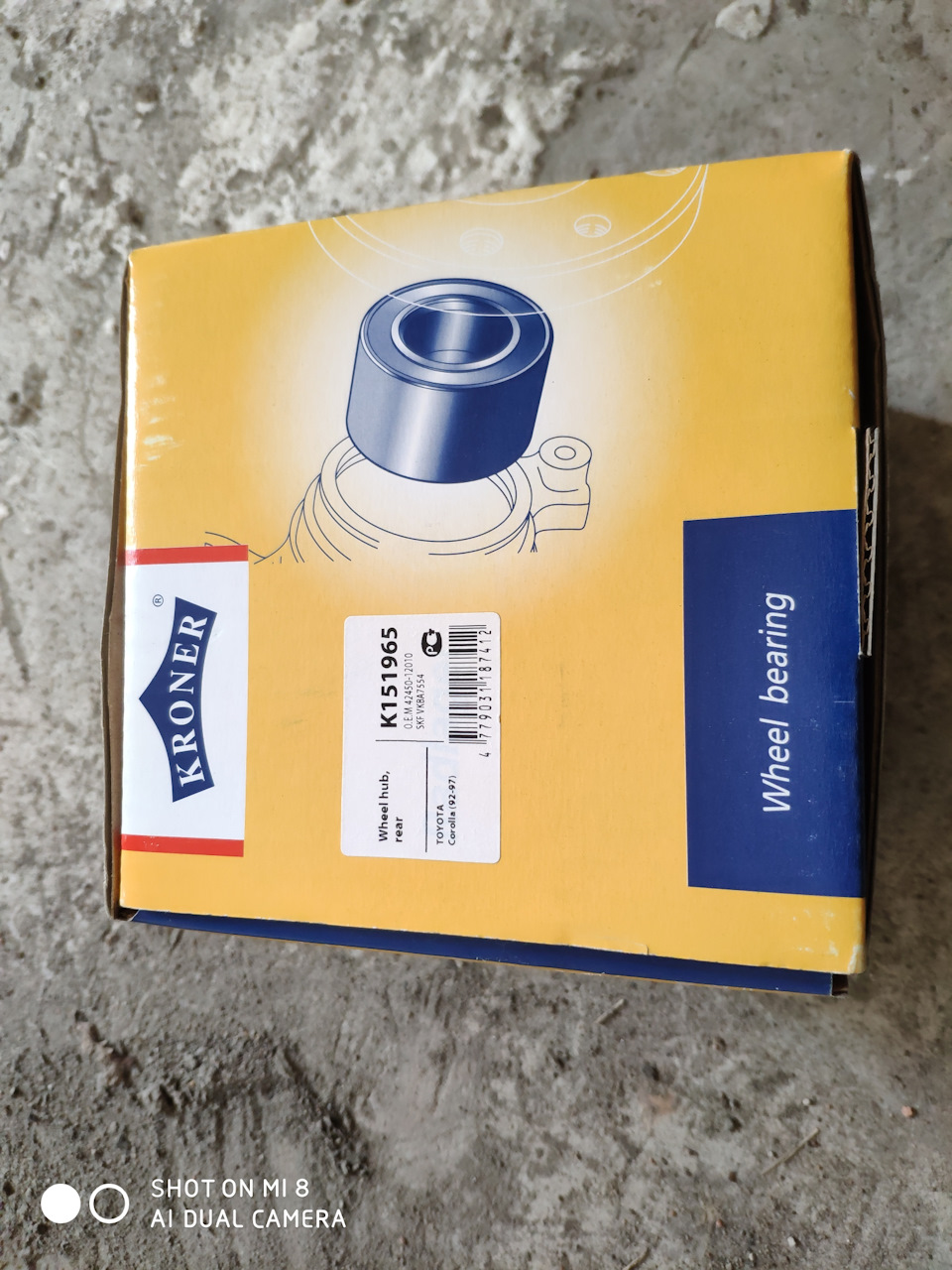 Остатки после продажи — Toyota Corolla (110), 1,5 л., 1999 года ...