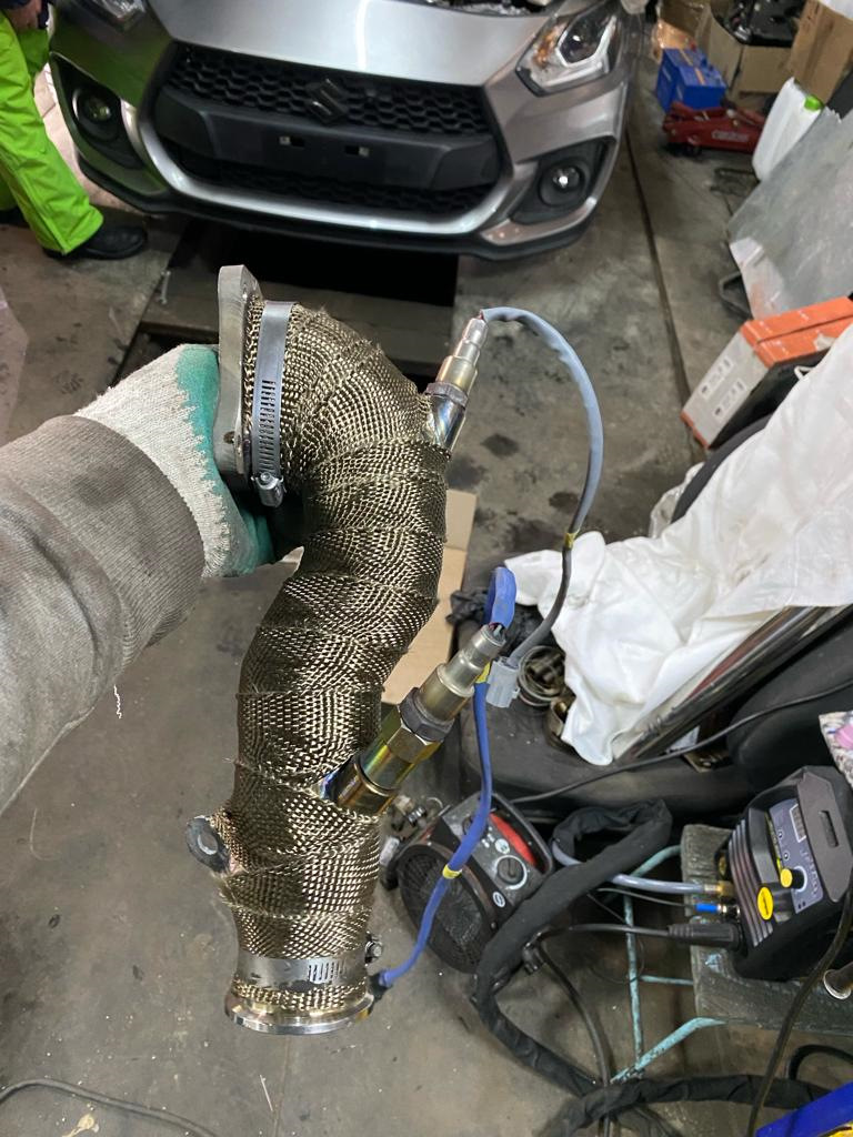 Даунпайп кастом ZC33S — Suzuki Swift (4G), 1,4 л, 2019 года | тюнинг | DRIVE2