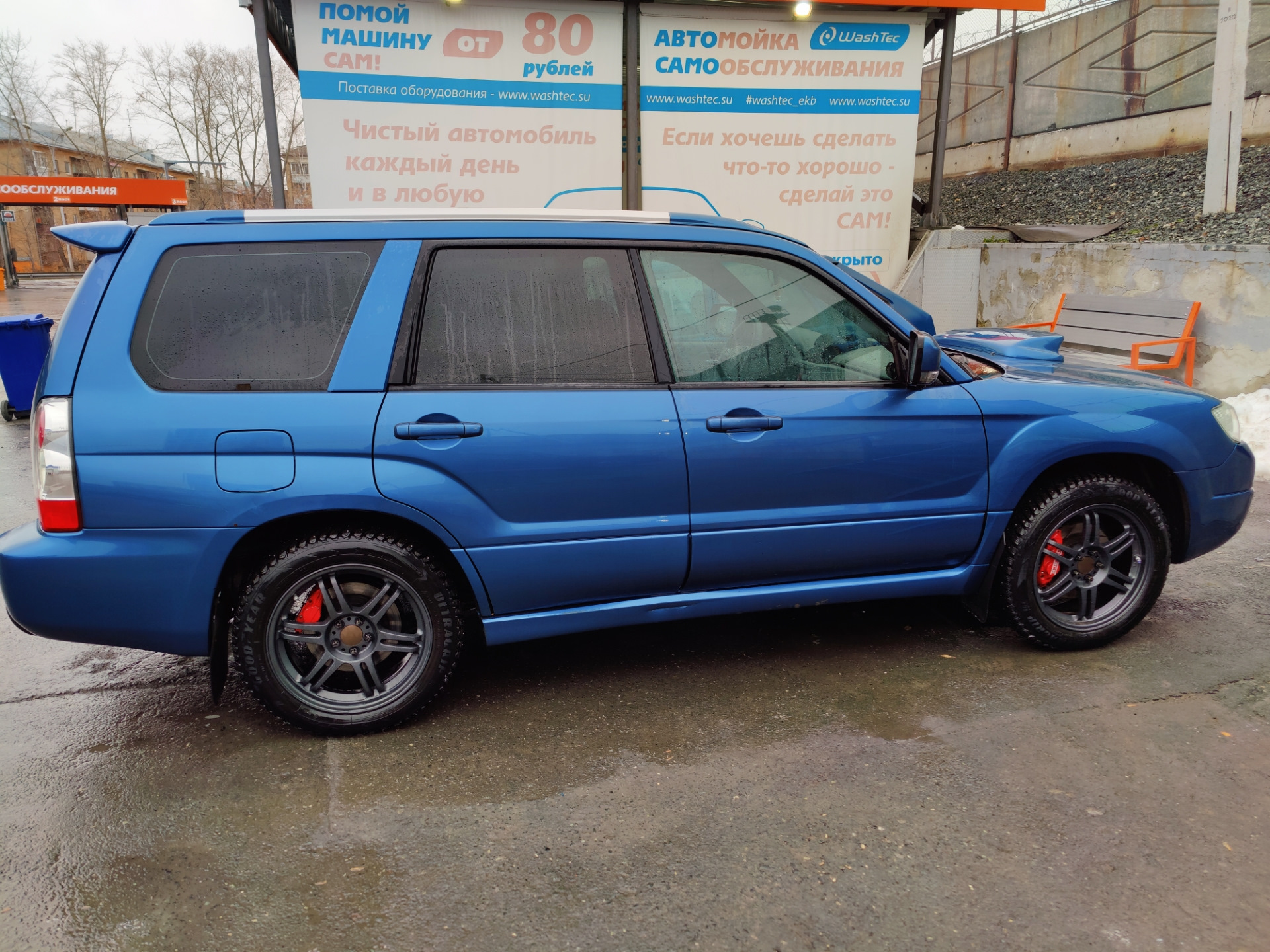 Покраска дисков и переобувка на зиму — Subaru Forester (SG), 2,5 л, 2007 года | колёсные диски ...