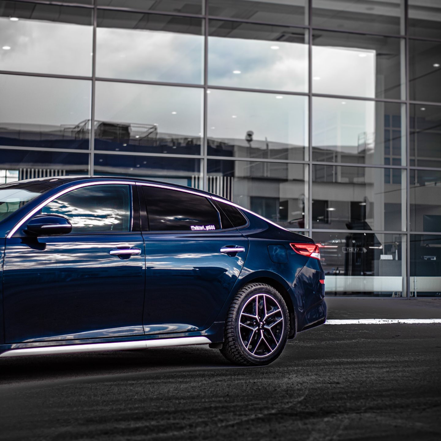 Весенняя фотосессия моей 💙🔥 — KIA Optima (4G), 2,4 л, 2018 года ...